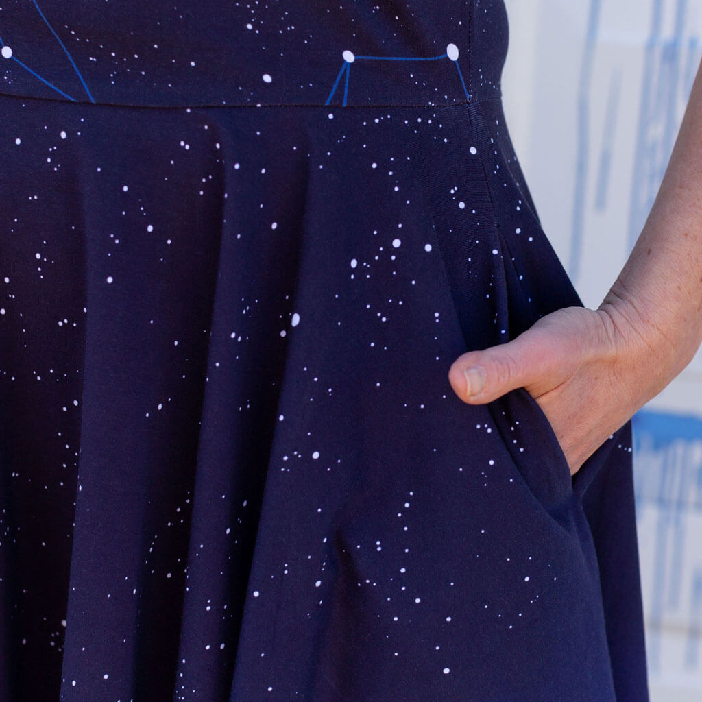 Adult Solar Eclipse Super Twirler Dress with Pockets - Princess Awesome ...