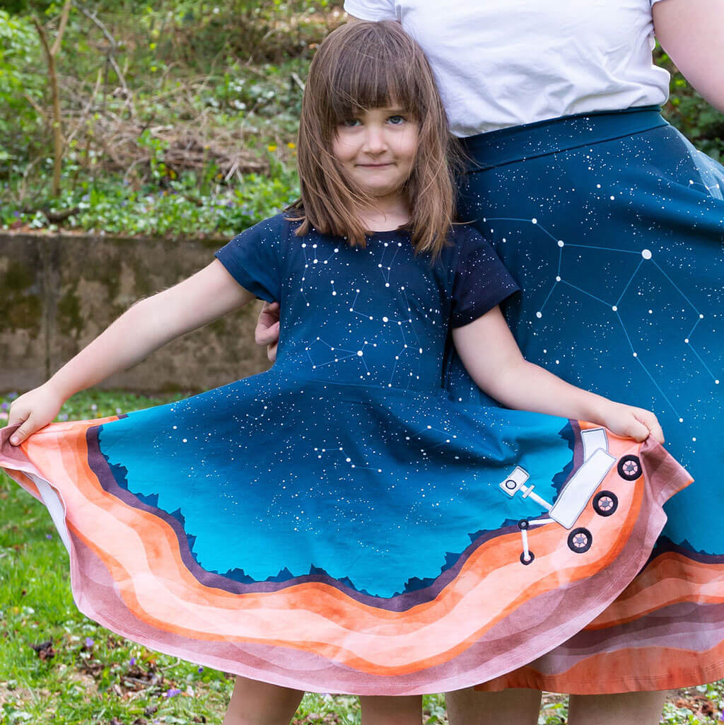 Mars Busy Dress - Princess Awesome & Boy Wonder
