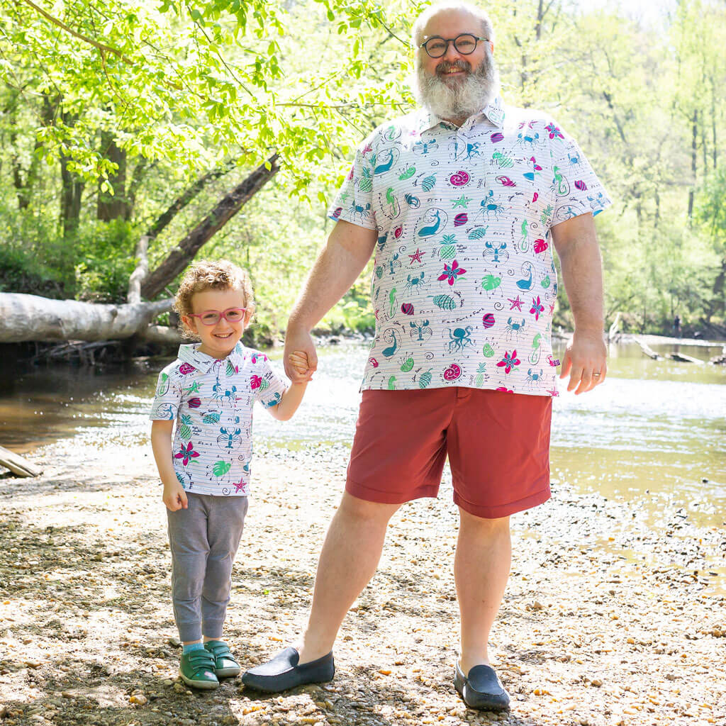 "Fibonacci Summer" Adult Math in Nature Short Sleeve Polo Shirt ...