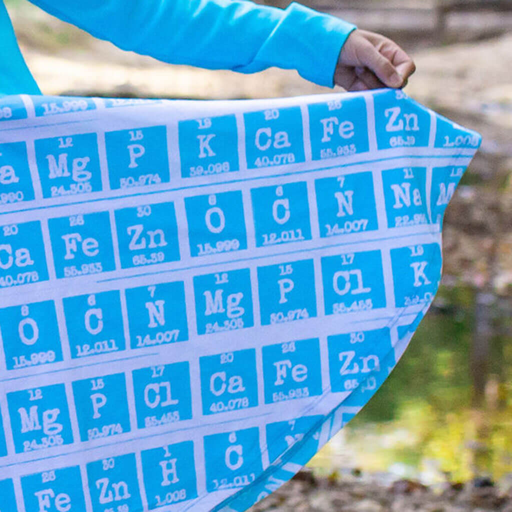 "Elements of Style" Periodic Table Twirly Play Dress with Long Sleeves ...