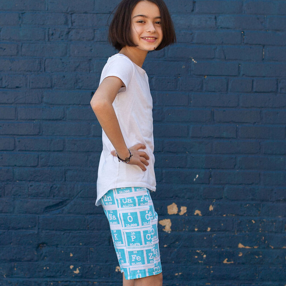 "Elements of Style" Periodic Table Shorts with Pockets - Princess ...
