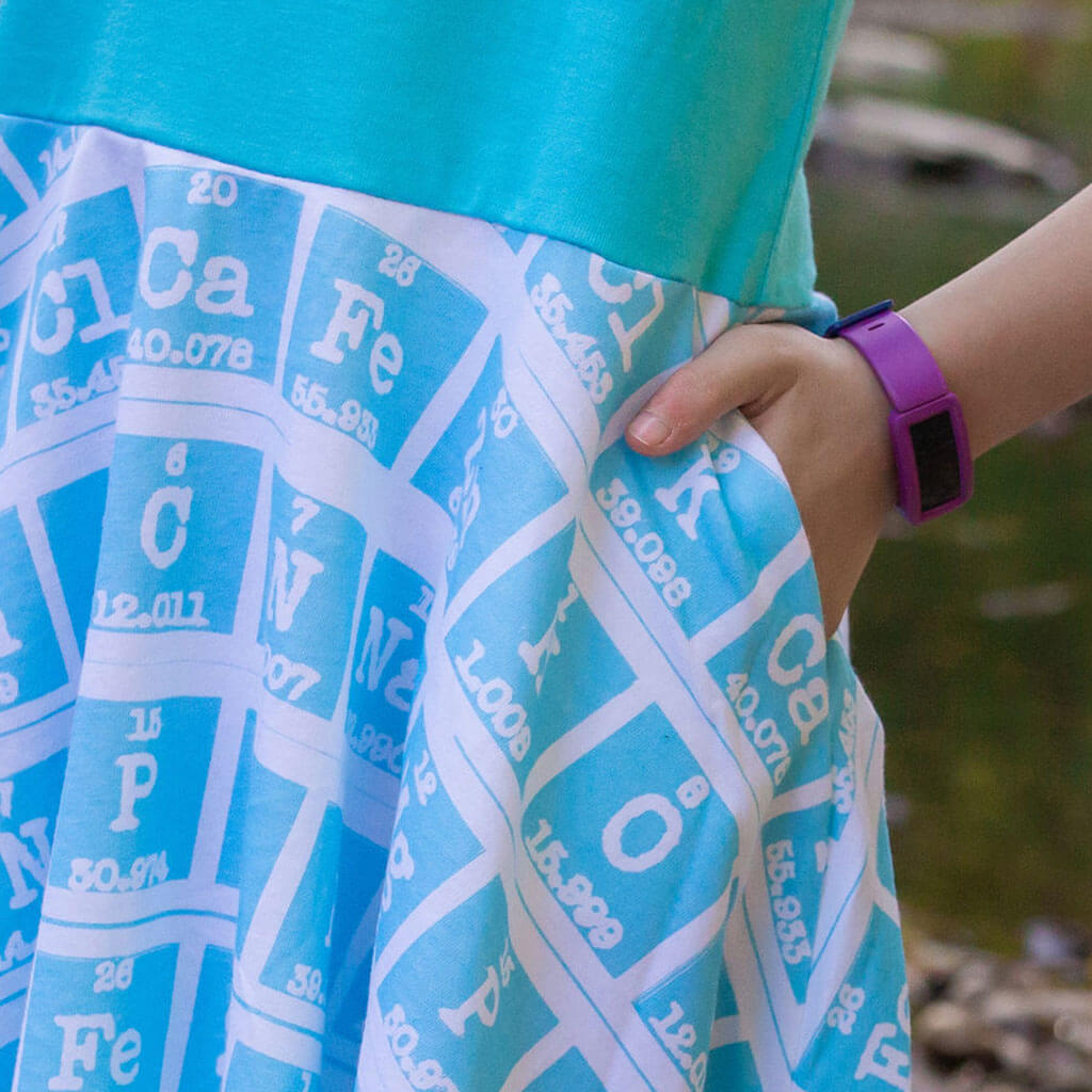 "Elements of Style" Periodic Table Twirly Play Dress - Princess Awesome ...