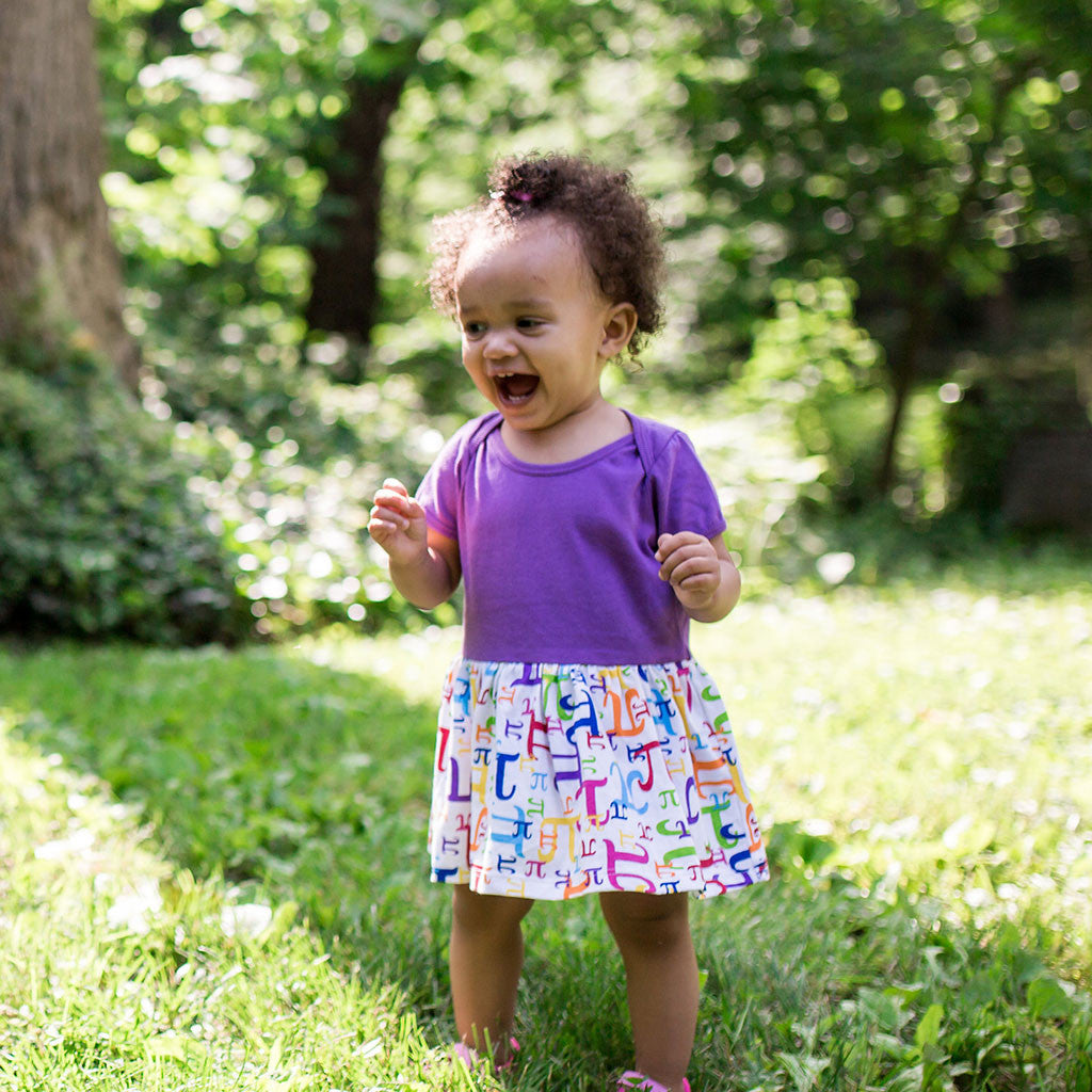 "Pi in the Sky" Snapsuit Dress - Princess Awesome & Boy Wonder