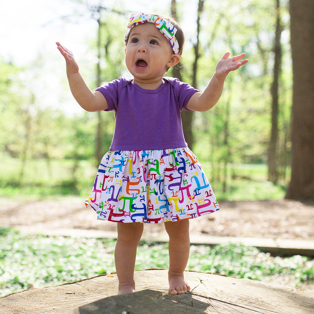 "Pi in the Sky" Snapsuit Dress - Princess Awesome & Boy Wonder